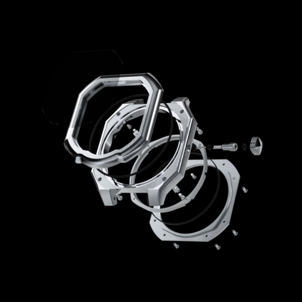 Gerald Charles Masterlink Silver Watch – Manfredi