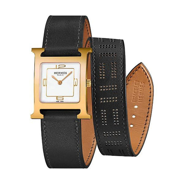 Hermès Heure h Medium ’double Tour’ Watch - Watches | Manfredi Jewels
