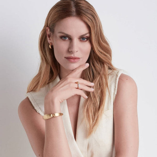 Marco Bicego Lucia 18k Yellow & White Gold Legàmi Kissing Diamond Ring ...