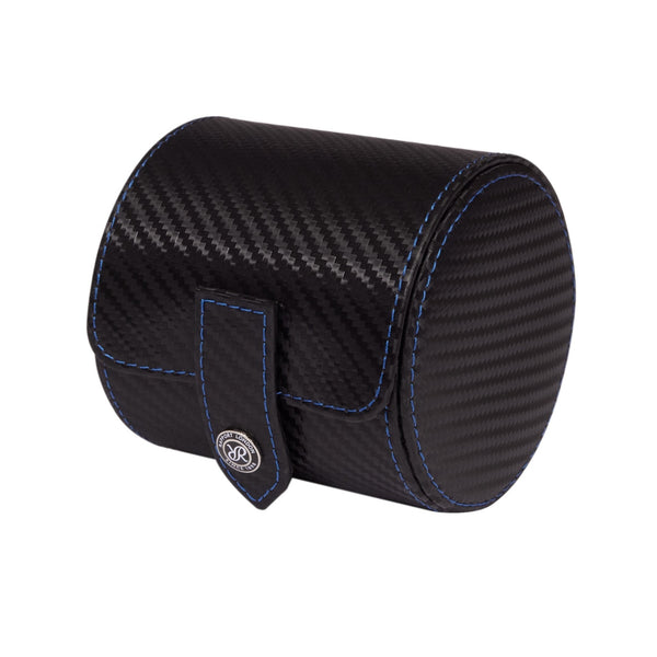 Rapport London Carbon Single Watch Roll - Watch Box | Manfredi Jewels