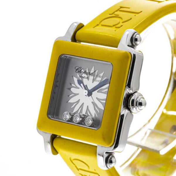 Pre - owned Chopard Chopard Karre ’be Happy’ Yellow. - Pre - owned ...