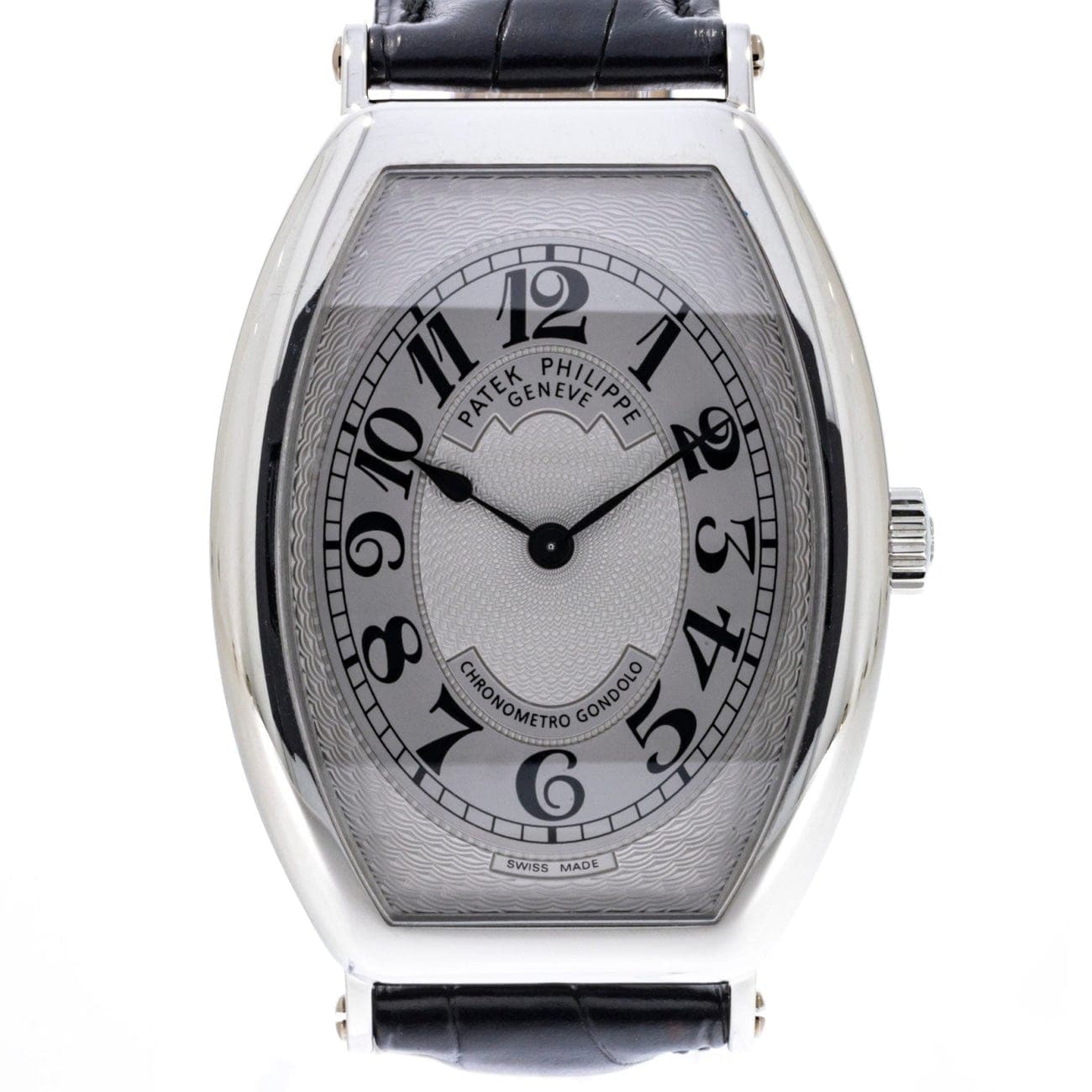 Pre - owned Patek Philippe Patek Philipe Chronometro Gondolo 5098p ...